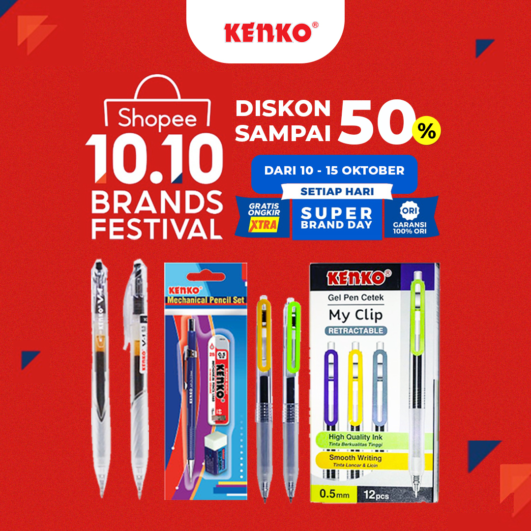 Toko Online Kenko Stationery Official Shop | Shopee Indonesia