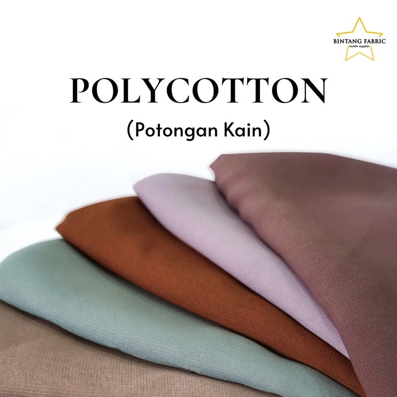 Jual Bahan Kain Potongan Polycotton Fine | Shopee Indonesia