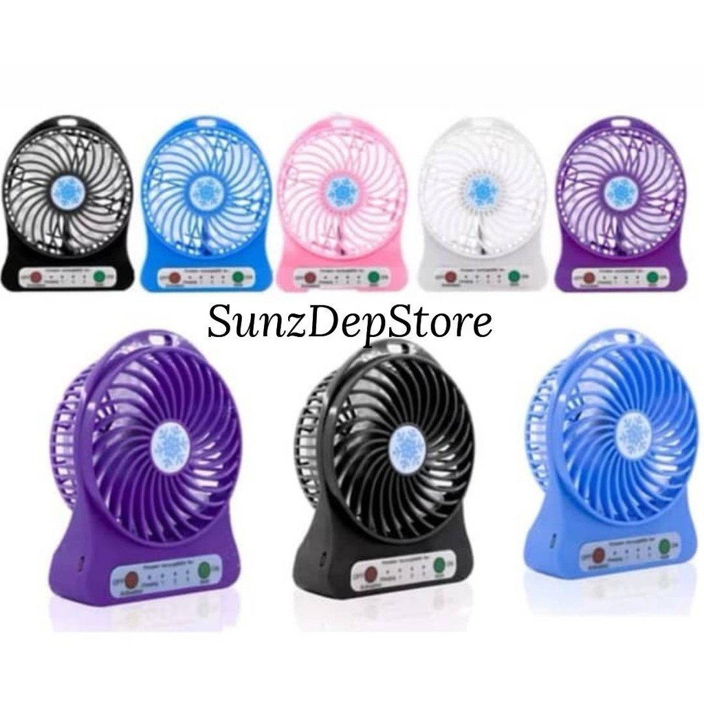 Jual Kipas Angin Mini Portable Power Bank / Kipas Charge Mini Portable ...