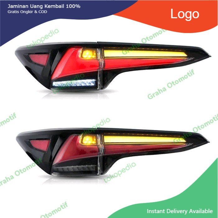 Jual STOP LAMP FORTUNER 2016 - 2020 - LED - LEXUS STYLE - RUNNING SEIN ...