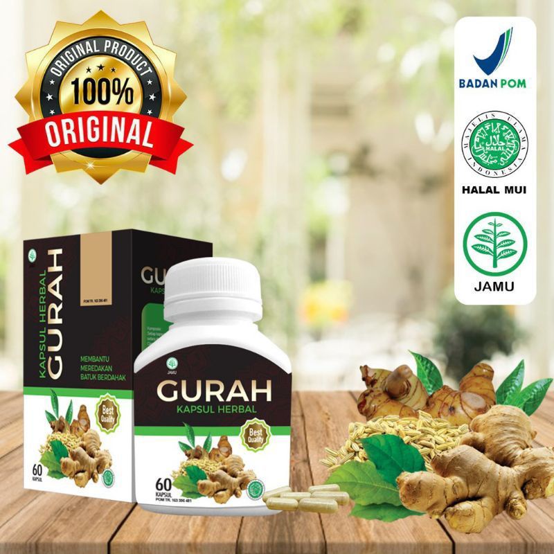 Jual Gurah Kapsul Herbal Obat Gurah Alami Atasi Batuk Berdahak Ingus ...