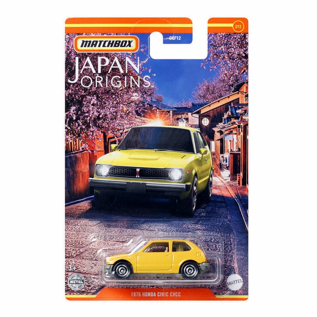 Jual Matchbox Japan Origins 1976 Honda Civic CVCC Yellow | Shopee Indonesia