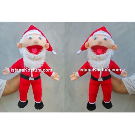 Jual Promo Boneka Tangan Muppet Santa Claus | Puppet Dongeng Natal ...
