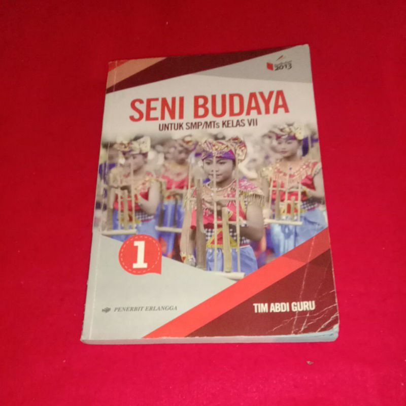 Jual BUKU SENI BUDAYA UNTUK SMP MTS KELAS VII KURIKULUM 2013 ERLANGGA | Shopee Indonesia