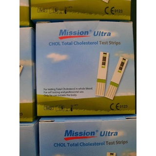 Jual Strip Cholestrol / Kolesterol / Kolestrol Mission Ultra isi 25 tes ...