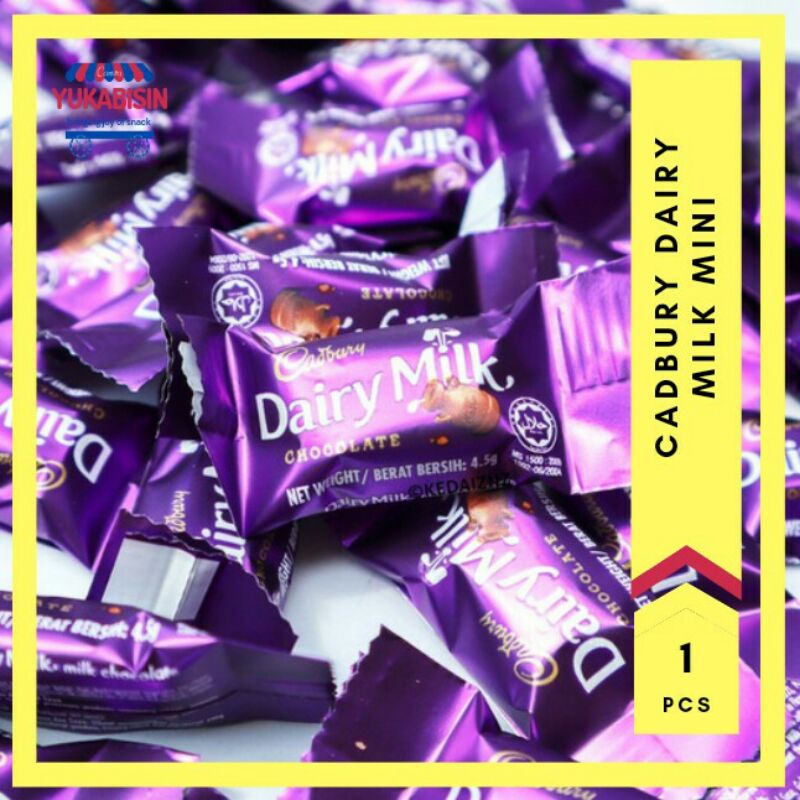 Jual CADBURY DAIRY MILK MINI MALAYSIA | Shopee Indonesia