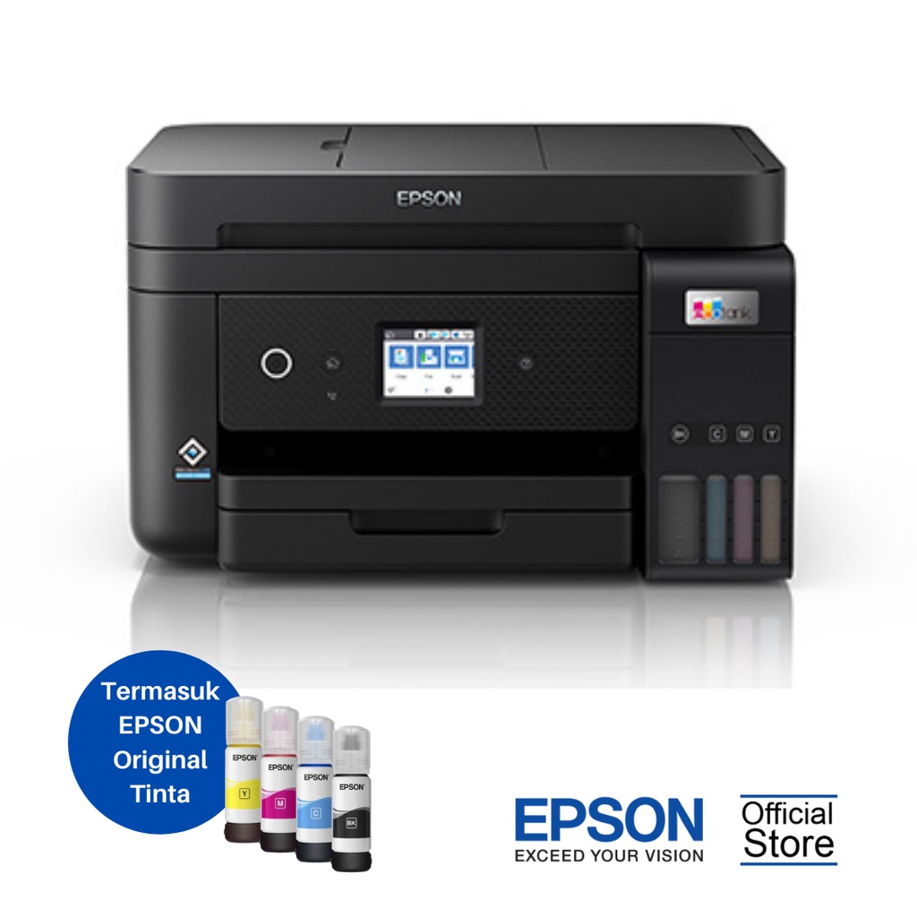 Jual Epson Printer L6290 Print Scan Copy Fax Duplex - Pengganti L6190 ...