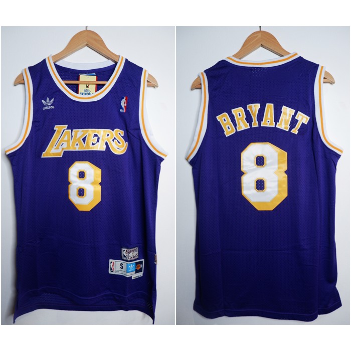 Jual BAJU BASKET BARU || CLASSIC HWC LAKERS #8 KOBE BRYANT UNGU ...