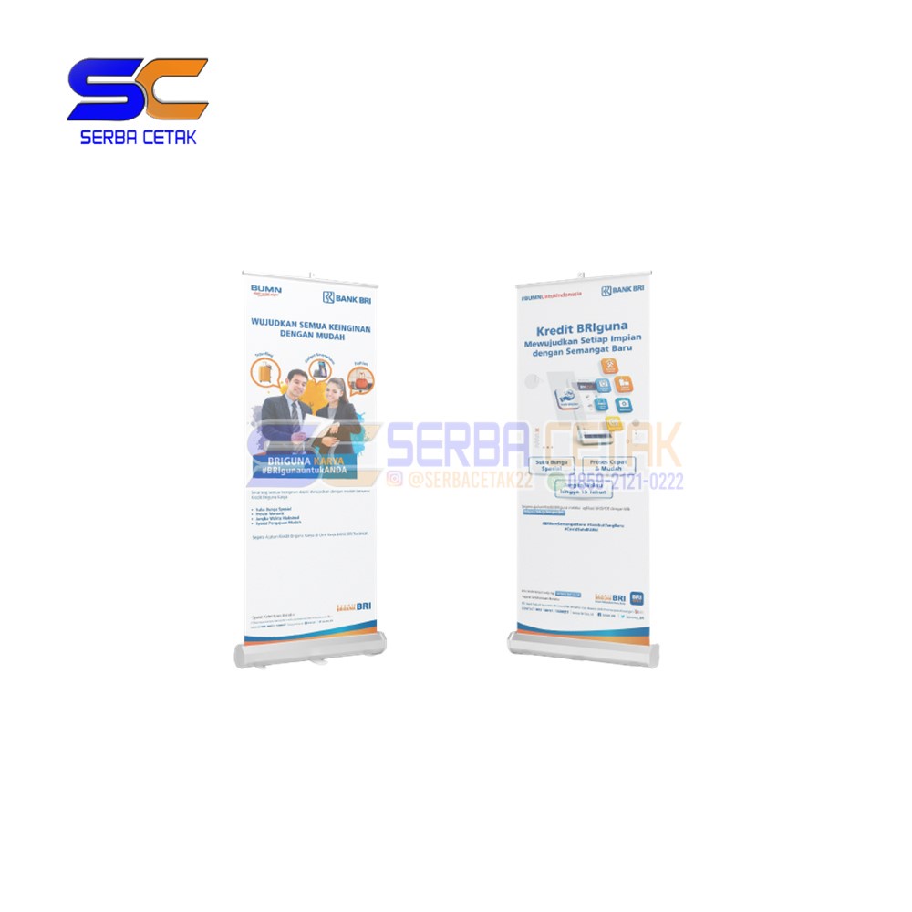 Jual Rool Up Banner / Banner Duduk / Banner Anti Badai / Banner Custom ...