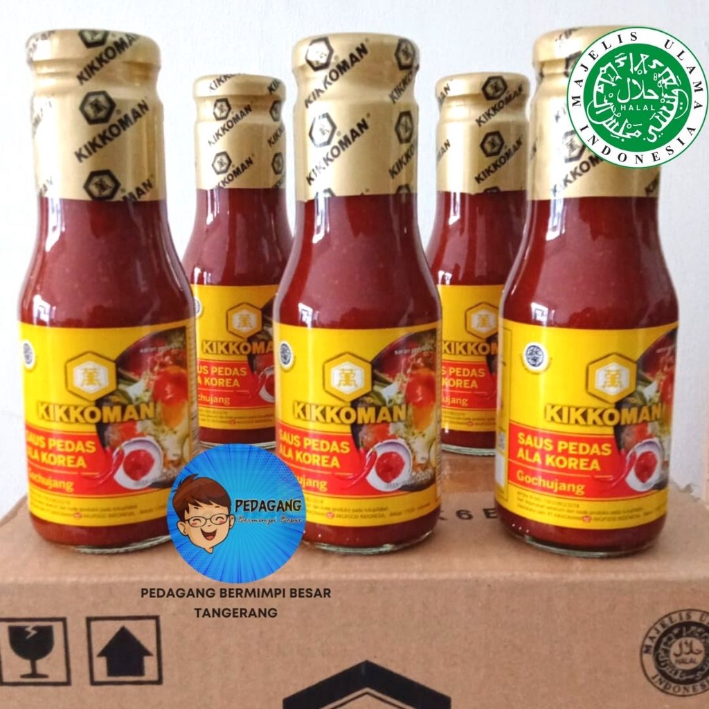 Jual Kikkoman GOCHUJANG Sauce Halal Botol 300gr / Saus Pedas Ala Korea ...