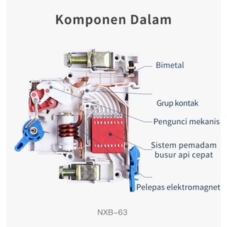 Jual Mcb 25 Ampere 25A 3 Phase Chint | Shopee Indonesia