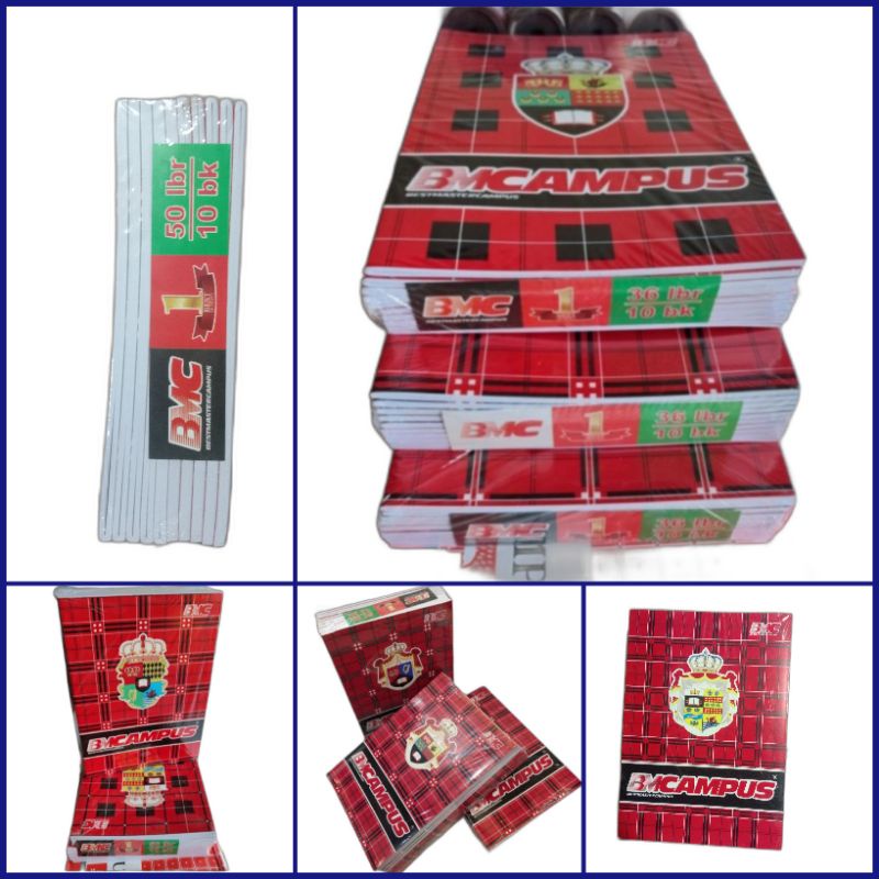 Jual buku tulis kampus BMC isi 50 perpak | Shopee Indonesia