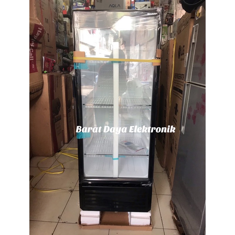 Jual Showcase Sharp SCH 210 Lemari Pendingin Minuman Sharp 200 Liter ...