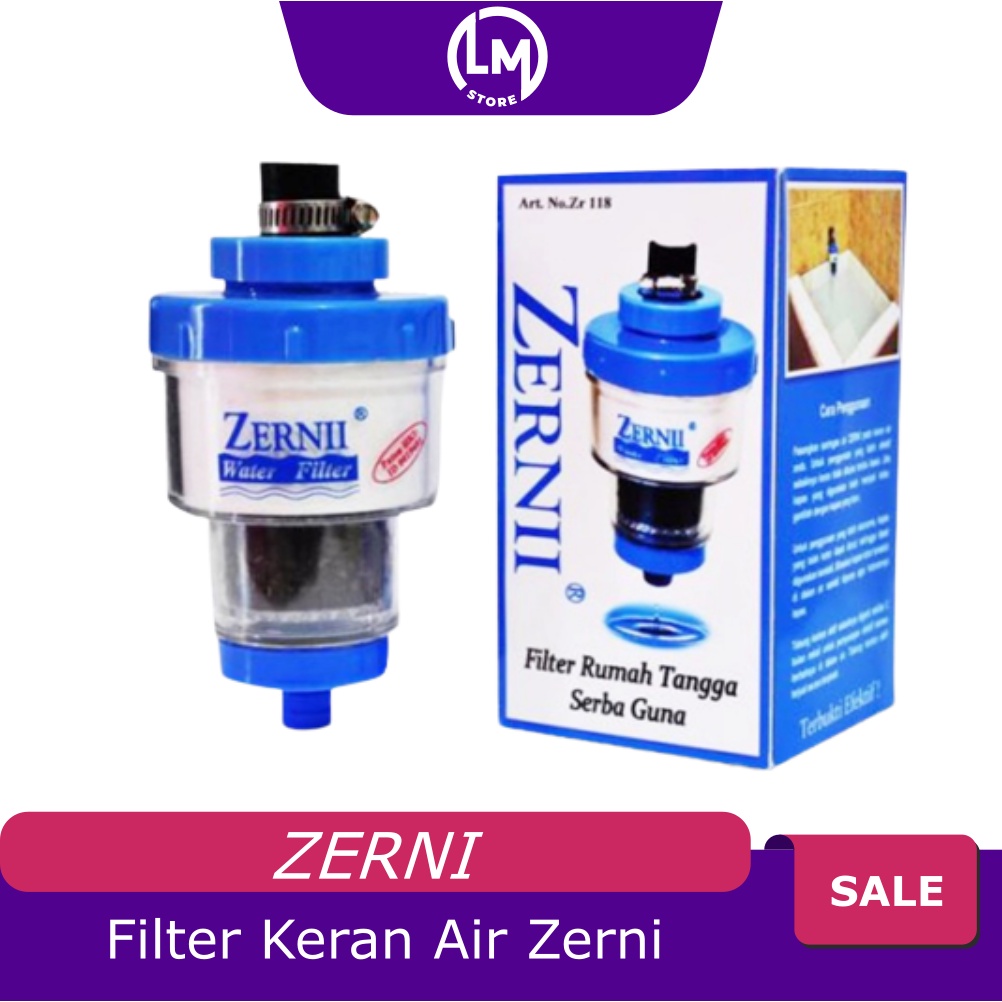 Jual Alat Penyaring Air Kotor Kran Kamar Mandi Zerni Water Filte ...