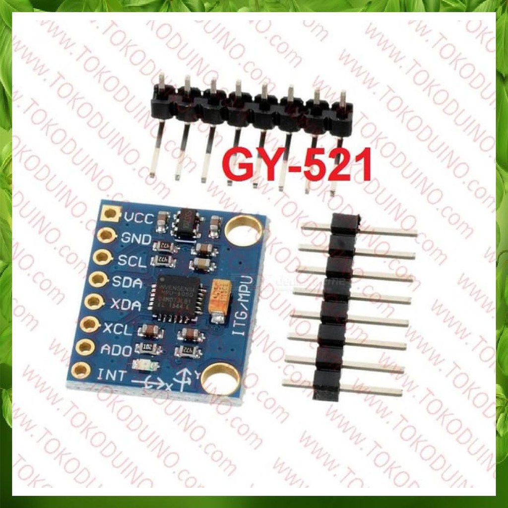 Jual GY-521 IMU MPU6050 3 AXIS GYROSCOPE + 3 AXIS ACCELEROMETER MODULE ...