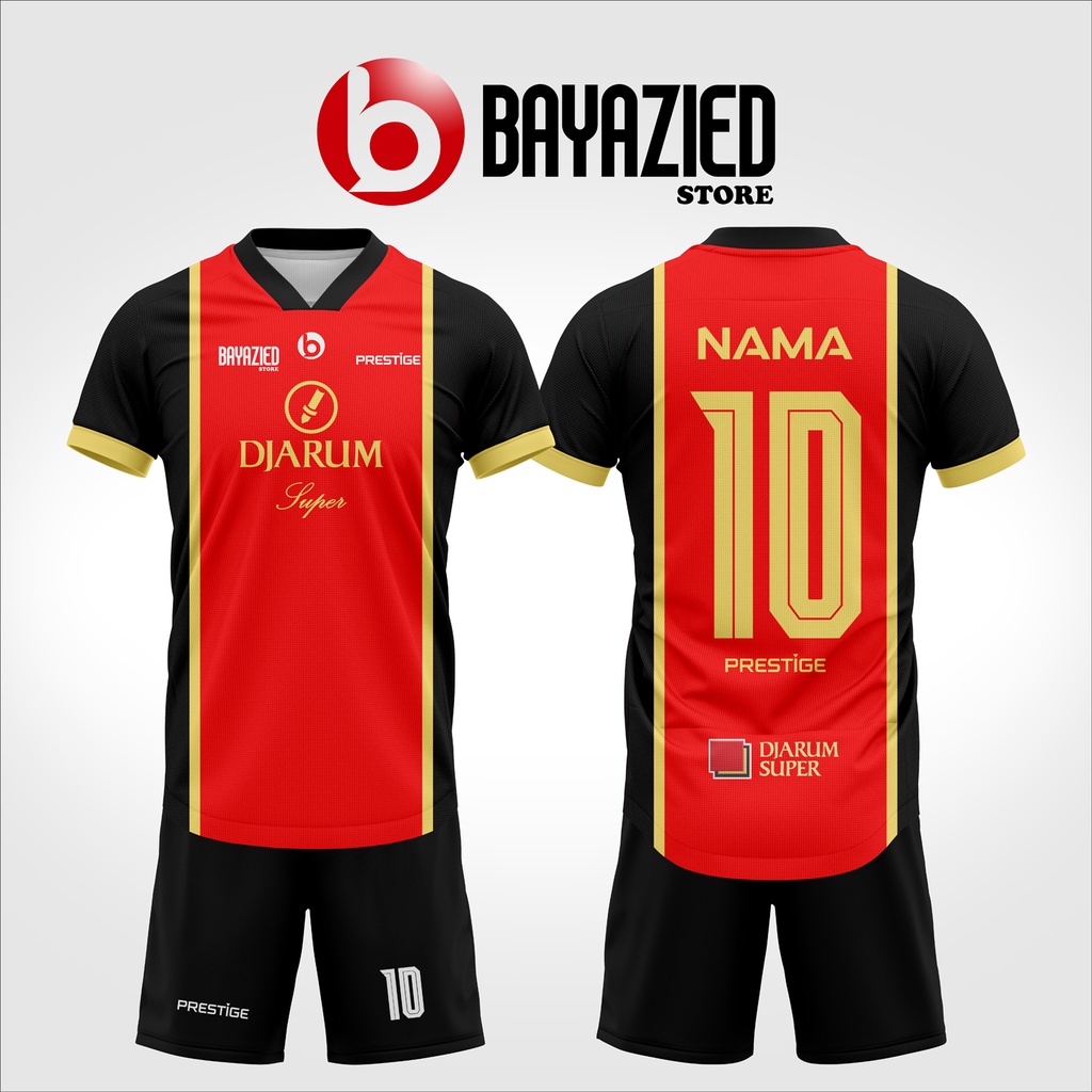 Jual JERSEY SEPAKBOLA DJARUM SUPER SETELAN BAJU FUTSAL CUSTOM | Shopee ...