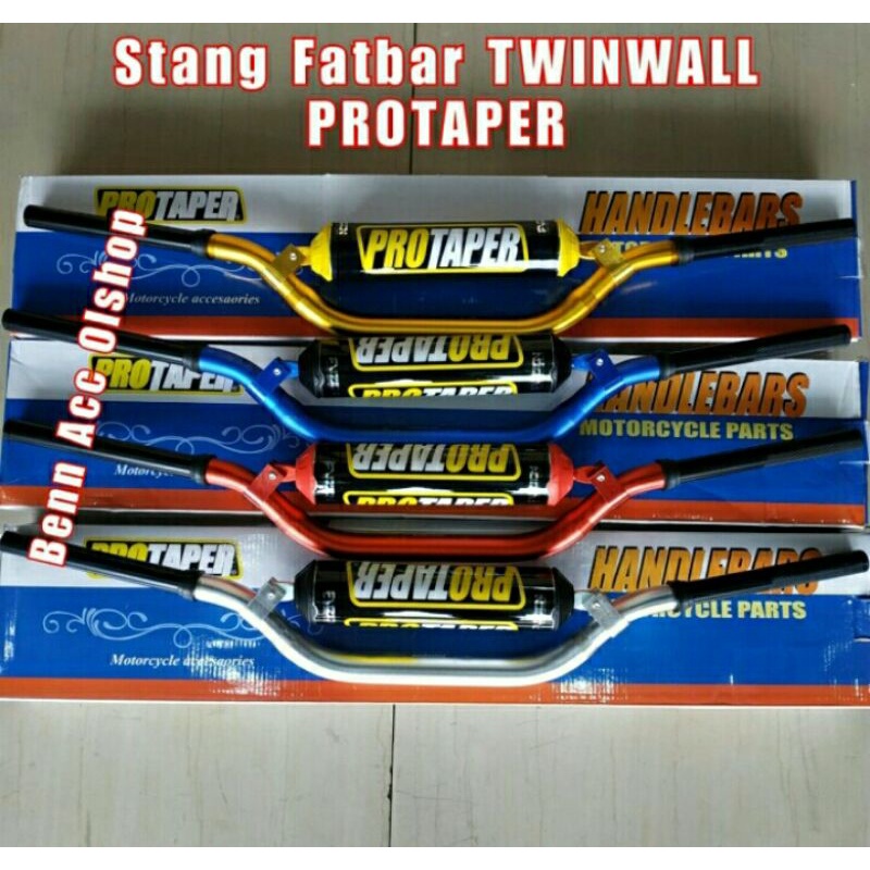 Jual Stang Fatbar Protaper Twinwall plus Stabilizer Stang dan Busa ...