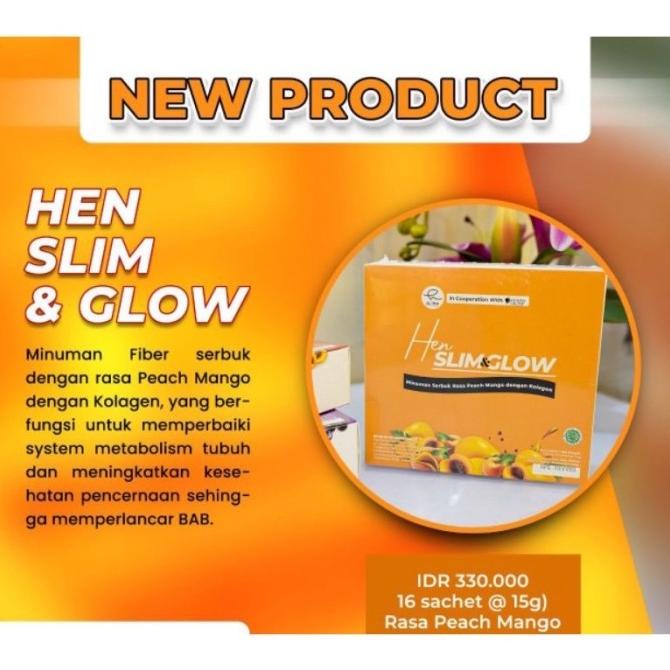 Jual dR Hen Slim and Glow / Minuman collagen dR Hen Slim | Shopee Indonesia