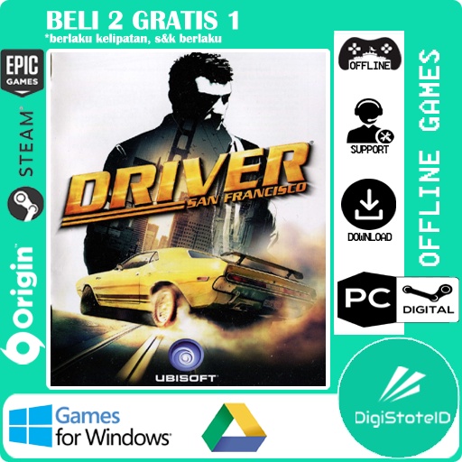 Jual Driver San Francisco - Game PC | Shopee Indonesia