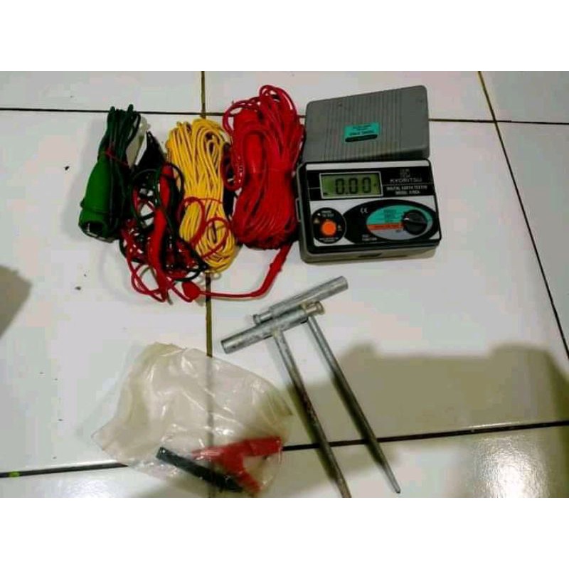 Jual Alat listrik GROUNDING KYORITSU TESTER EARTH 4105A | Shopee Indonesia