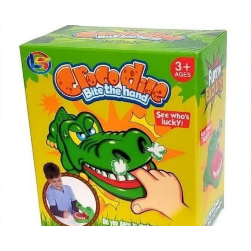 Jual MAINAN ANAK / DEWASA BUAYA TEKAN GIGIT JARI | Shopee Indonesia
