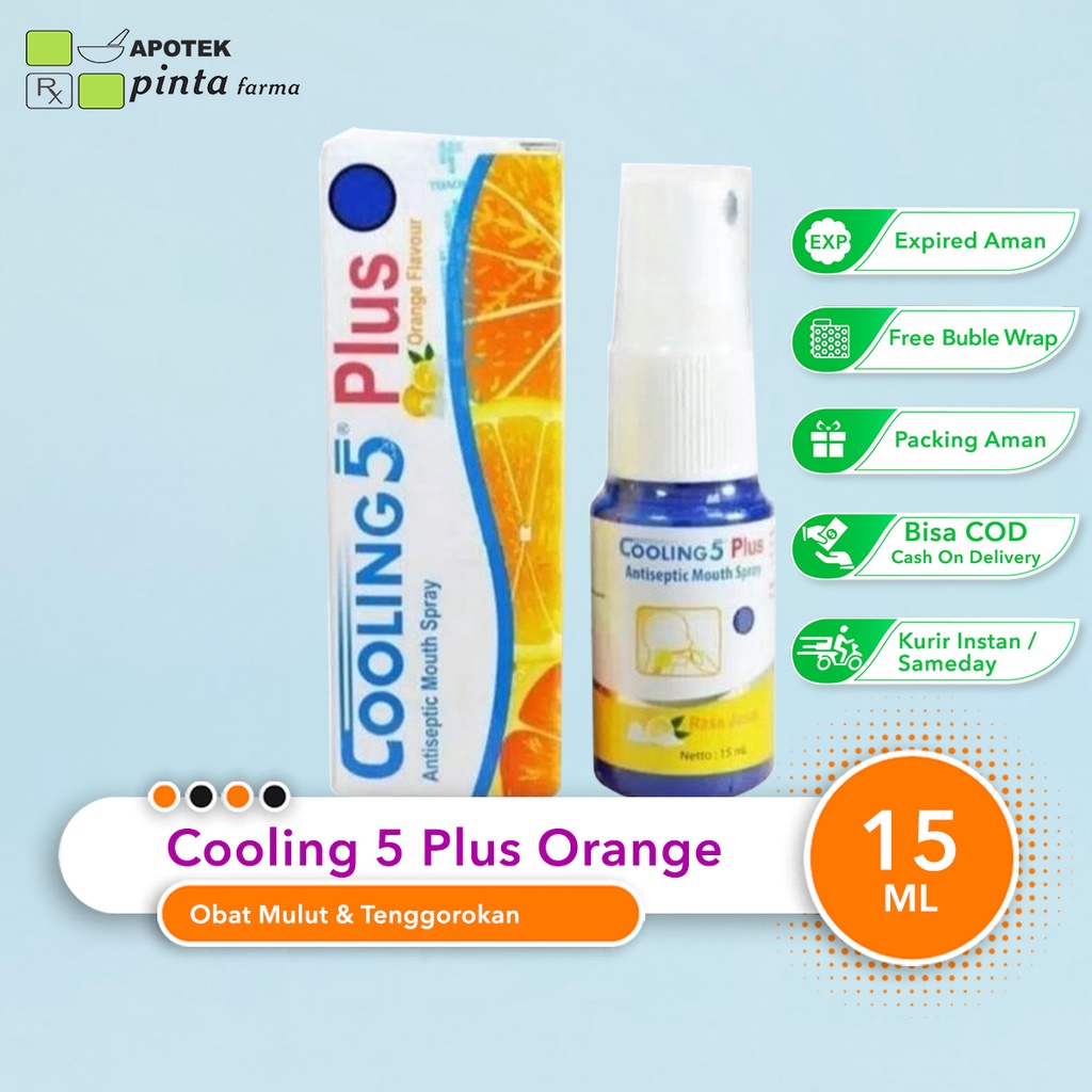 Jual Cooling 5 Plus Orange 15 Ml Shopee Indonesia