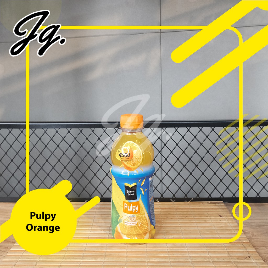 Jual Minute Maid Pulpy Orange Botol 350ml 350 ml Dus Pak Minuman Jeruk ...