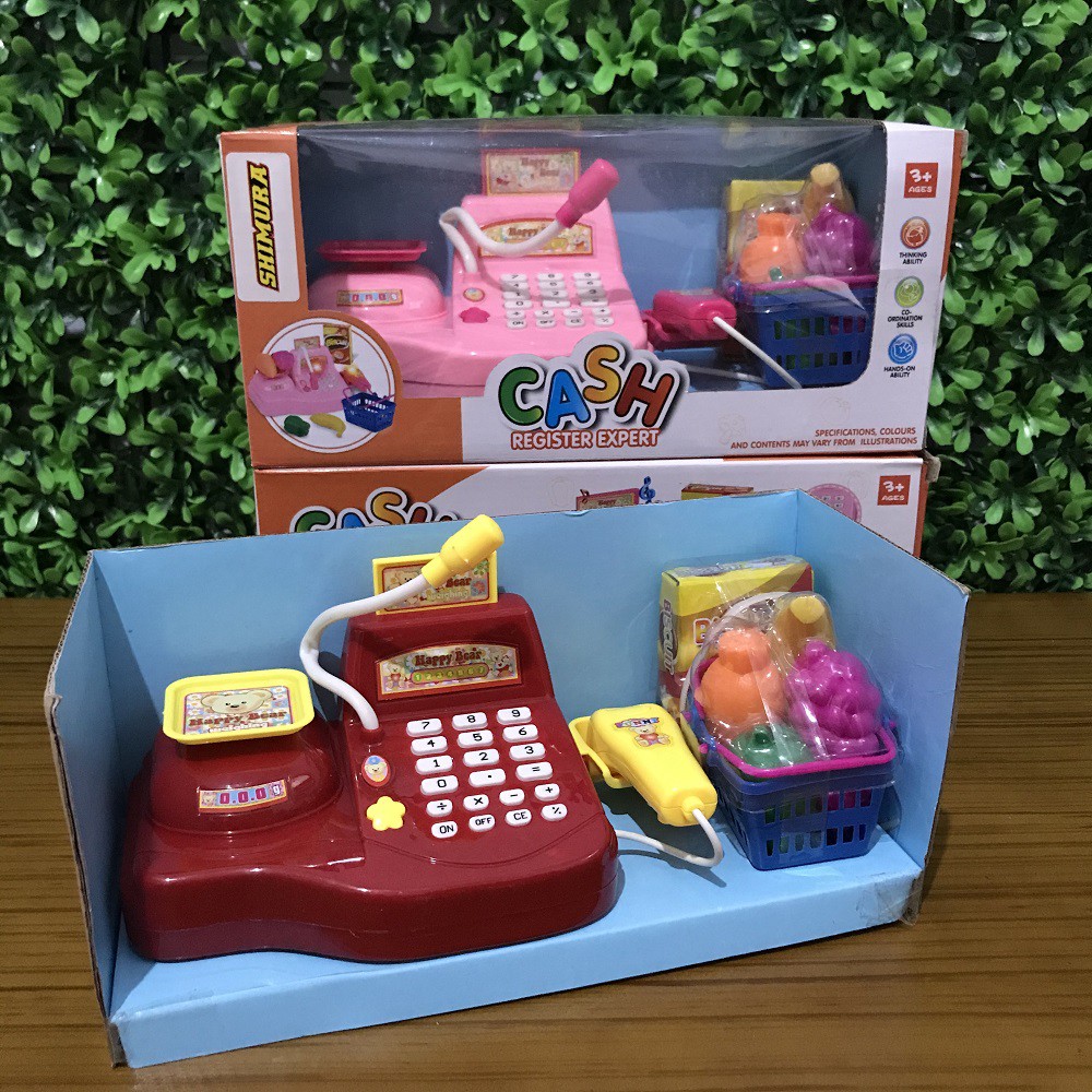 Jual 022 Mainan Kasir-kasiran Cashier Cash Register | Shopee Indonesia