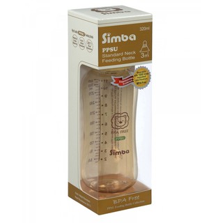 Jual SIMBA PPSU Standard NECK CALABASH FEEDING BOTTLE/ BOTOL SUSU 320ML FANYBABY | Shopee Indonesia