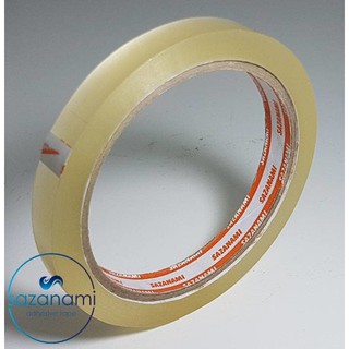 isolasi bening 1/2" Inch 12mm x 72 Yard sazanami selotip solasi lakban ...