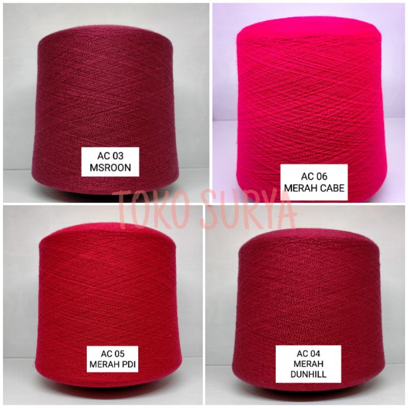 Jual Benang Rajut Mesin Acrylic Kahatex 1/52 (8) | Shopee Indonesia