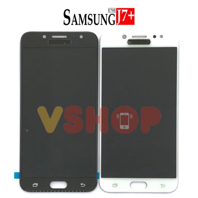 Jual LCD TOUCHSCREEN SAMSUNG J7+ J7 PLUS - C710 LCD TS FULLSET | Shopee ...