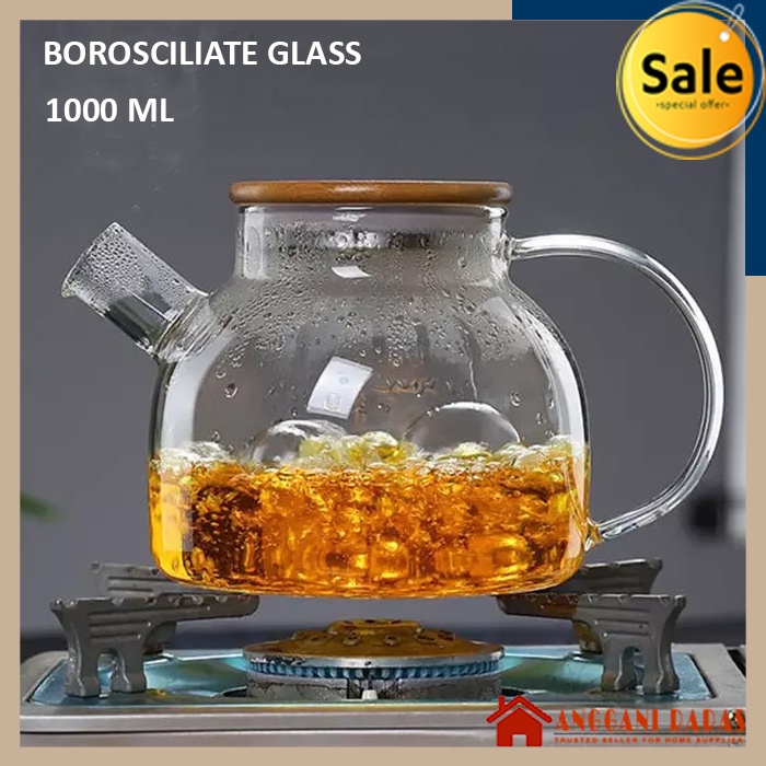 Jual Teko Kaca Tahan Panas Pitcher Kaca Teko Kaca Pitcher Teh Chinese ...