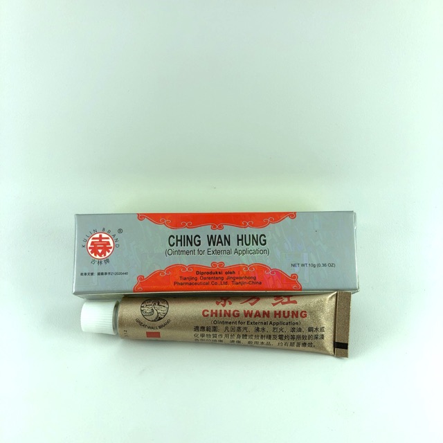 CHING WAN HUNG 10 gram / JING WAN HONG 10 gram / OBAT LUKA BAKAR ...