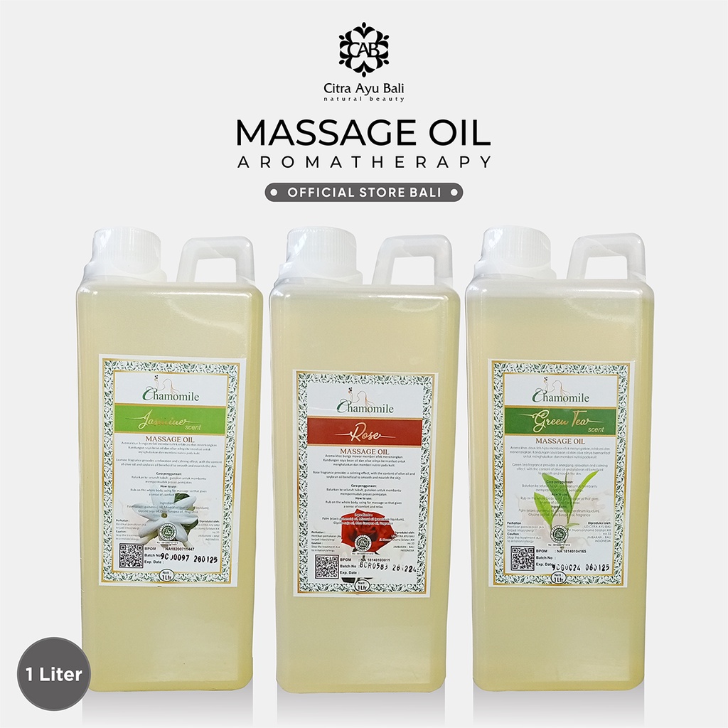 Jual Chamomile Massage Oil / Minyak Pijat 1 Liter - Citra Ayu Bali official Bali Indonesia ...
