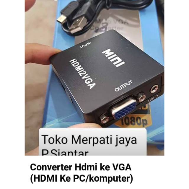 Jual Converter HDMI VGA (komputer) | Shopee Indonesia