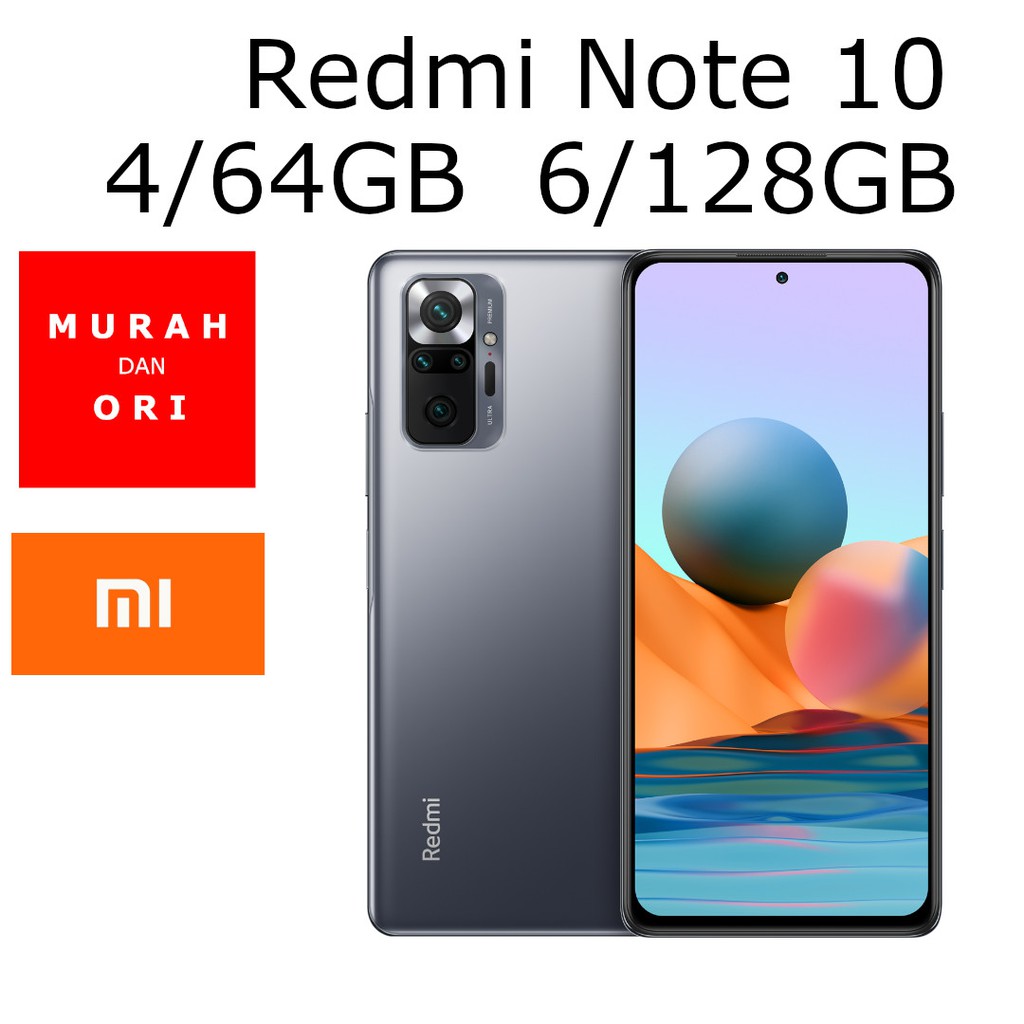 Xiaomi Redmi Note 10 4/64GB 6/128GB | Shopee Indonesia