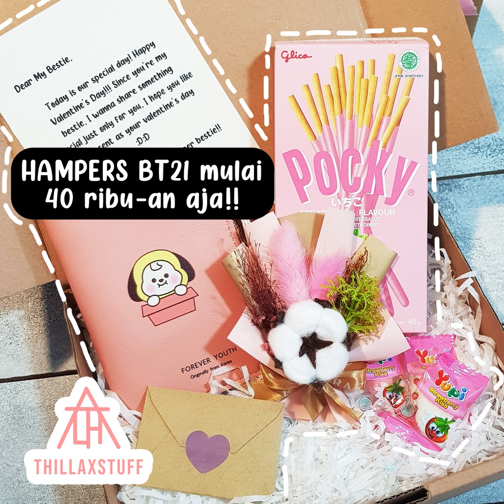 Jual GIFT BOX BT21 | HAMPERS | VALENTINE BOX | GRADUATION BIRTHDAY ...