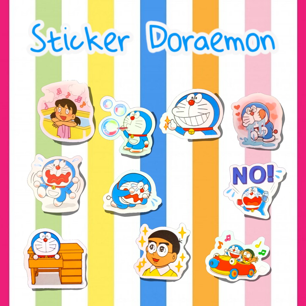 Jual Sticker Doraemon | Doraemon Sticker | Shopee Indonesia