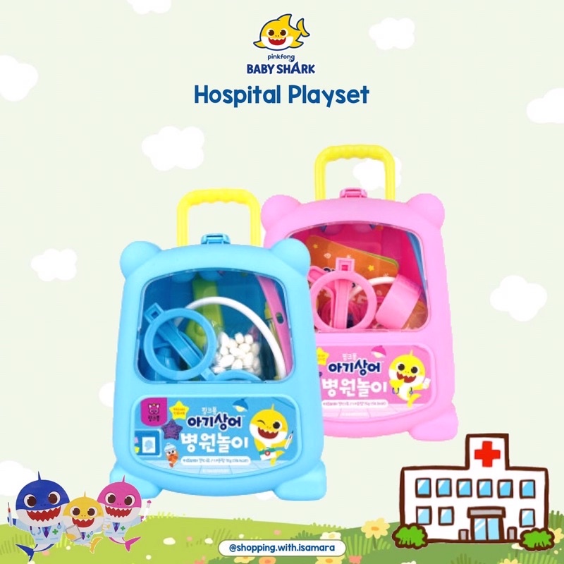 Jual Pinkfong Baby Shark Hospital Playset - Mainan Dokter-dokteran ...