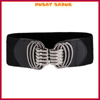 Jual Sabuk Wanita Obi Karet Women Belt Ikat Pinggang Fashion Gesper ...