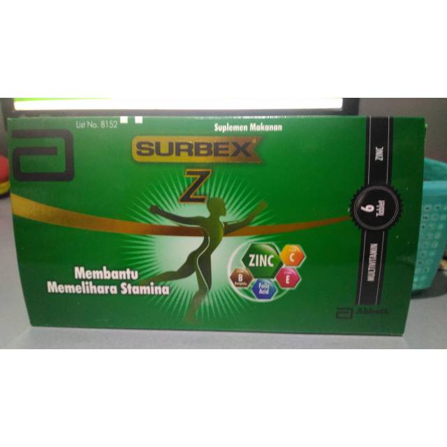 Surbex z multivitamin terlengkap dengan zinc, daya tahan dan kesehatan ...