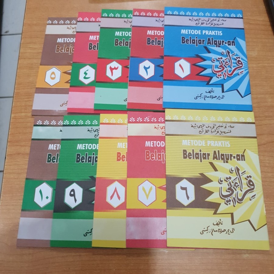 Jual Qiroati (Jilid 1-10) 1 SET lengkap : Metode Belajar Al-Qur'an ...