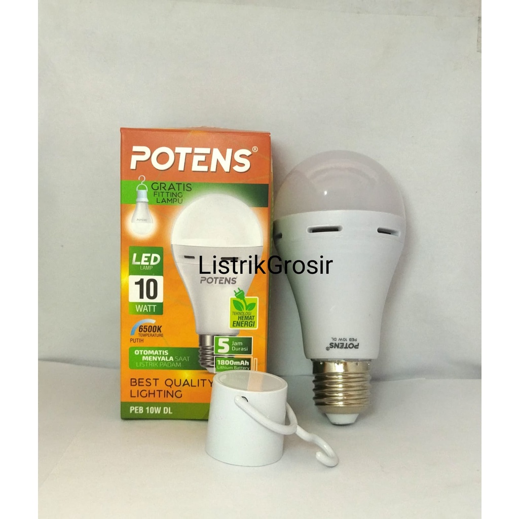 Jual Potens Lampu Emergency LED Magic Genius Ajaib Lampu Darurat Cas ...