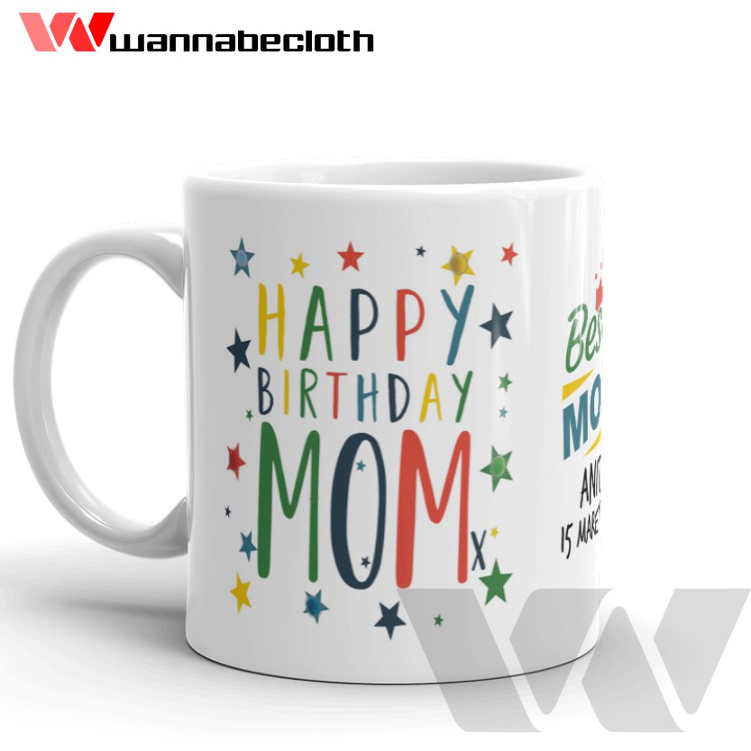Jual Mug Custom Cetak Mug Souvenir Mug Kado Ulang Tahun Mug Birthday ...