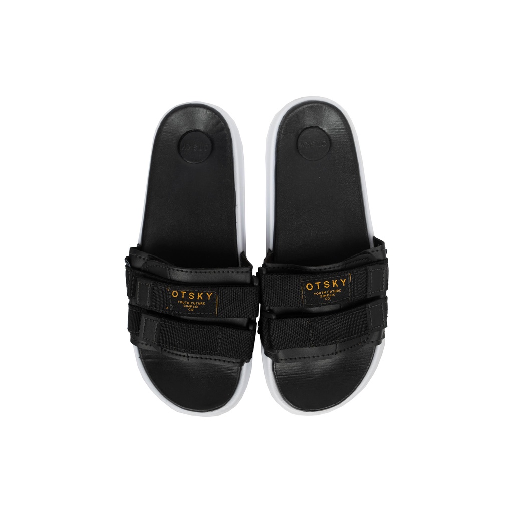 Jual Otsky Sandal slide slip on Strap Series White | Shopee Indonesia