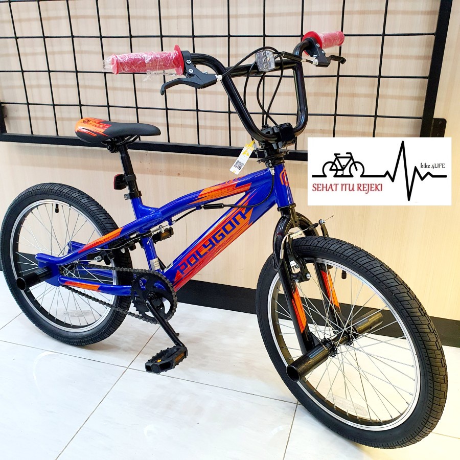 Jual SEPEDA BMX FREESTYLE POLYGON HUSTLE 20 ROTOR | Shopee Indonesia