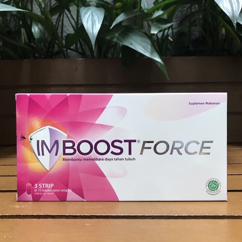 Jual IMBOOST FORCE Suplemen Makanan 1 box 3 strip @ 10 kaplet salut ...