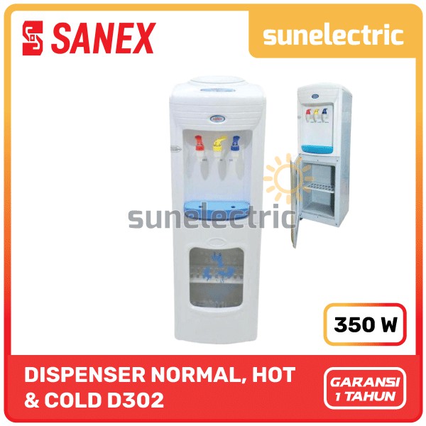 Jual Sanex Dispenser Air / Water Dispenser (Normal, Dingin, Panas) 3in1 ...