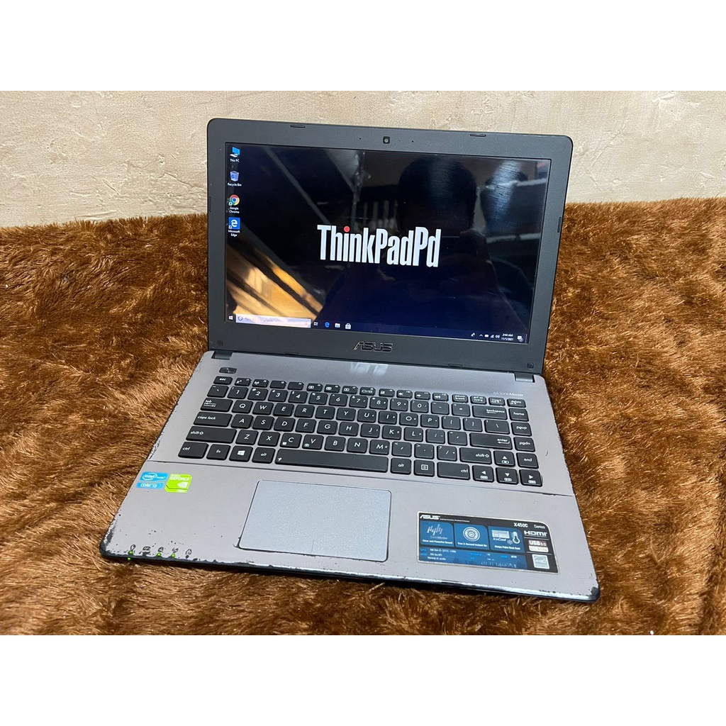 Jual Laptop Desain Gaming Asus K450C i3 3217U Nvidia 2GB | Shopee Indonesia